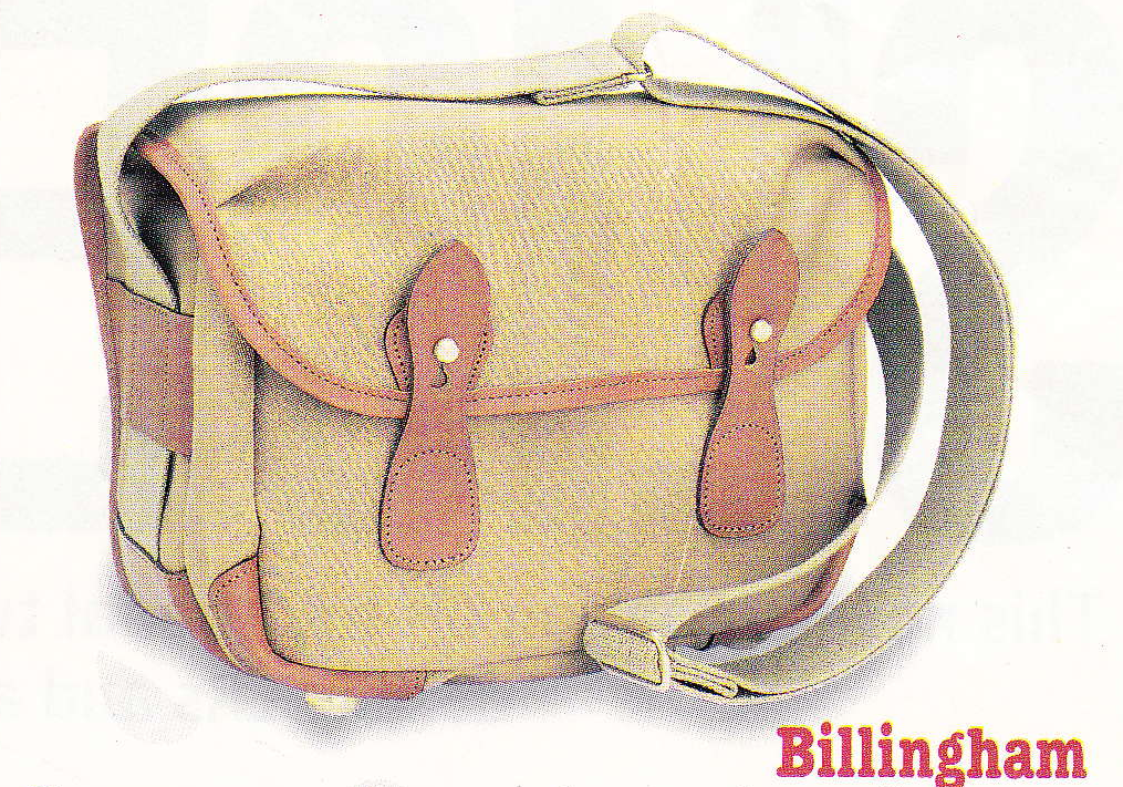 Billingham Alice Camera Bag - Black Canvas / Tan Leather – Billingham Bags
