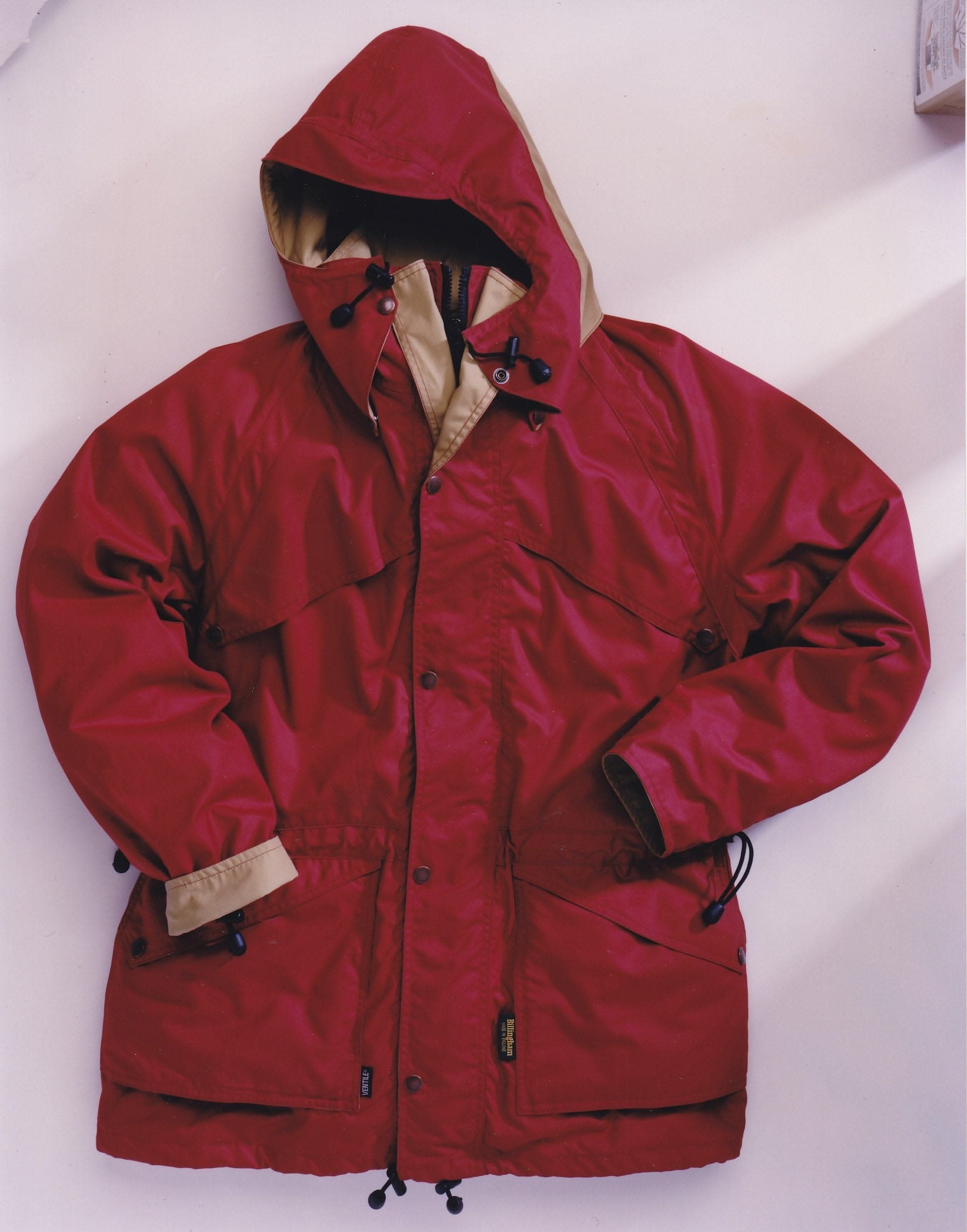 Billingham Ventile Jackets - Hurricane / 50" / 127cm Chest – Billingham ...